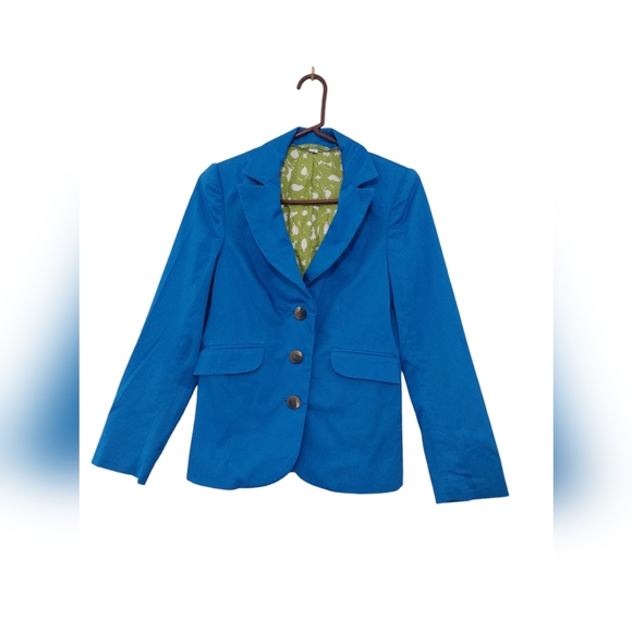 Boden | Jackets & Coats | Boden Cobalt Blue Blazer Sz 6 Womans Jacket ...